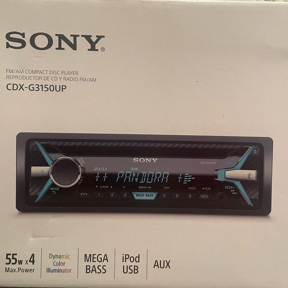 Sony | Car Audio, Video & GPS | Sony Car Radio And 4 Speakers | Poshmark